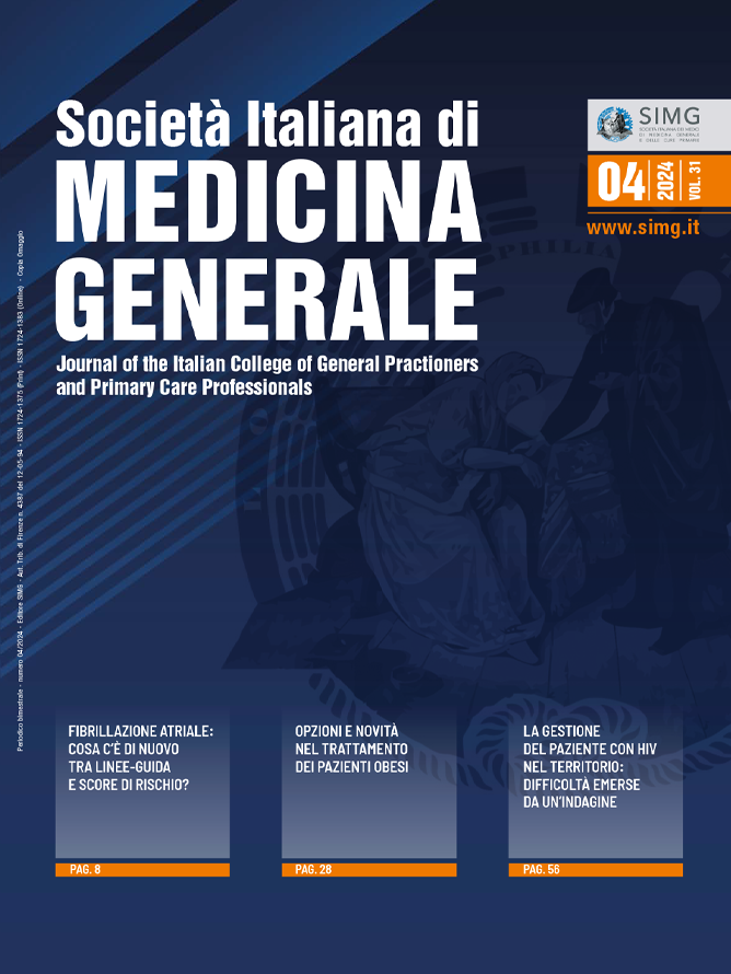 Rivista SIMG – Numero 4 (Anno 2024) - SIMG. Società Italiana dei Medici ...