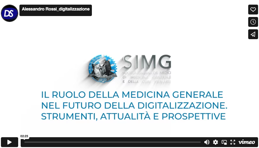 Alessandro Rossi - Il ruolo della medicina generale nel futuro della ...